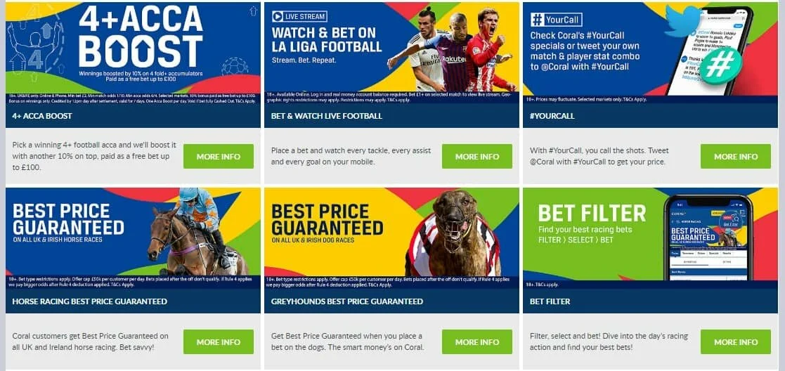 Coral Betting Review 2024 - Hits the Mark in Most Cases | betat.net